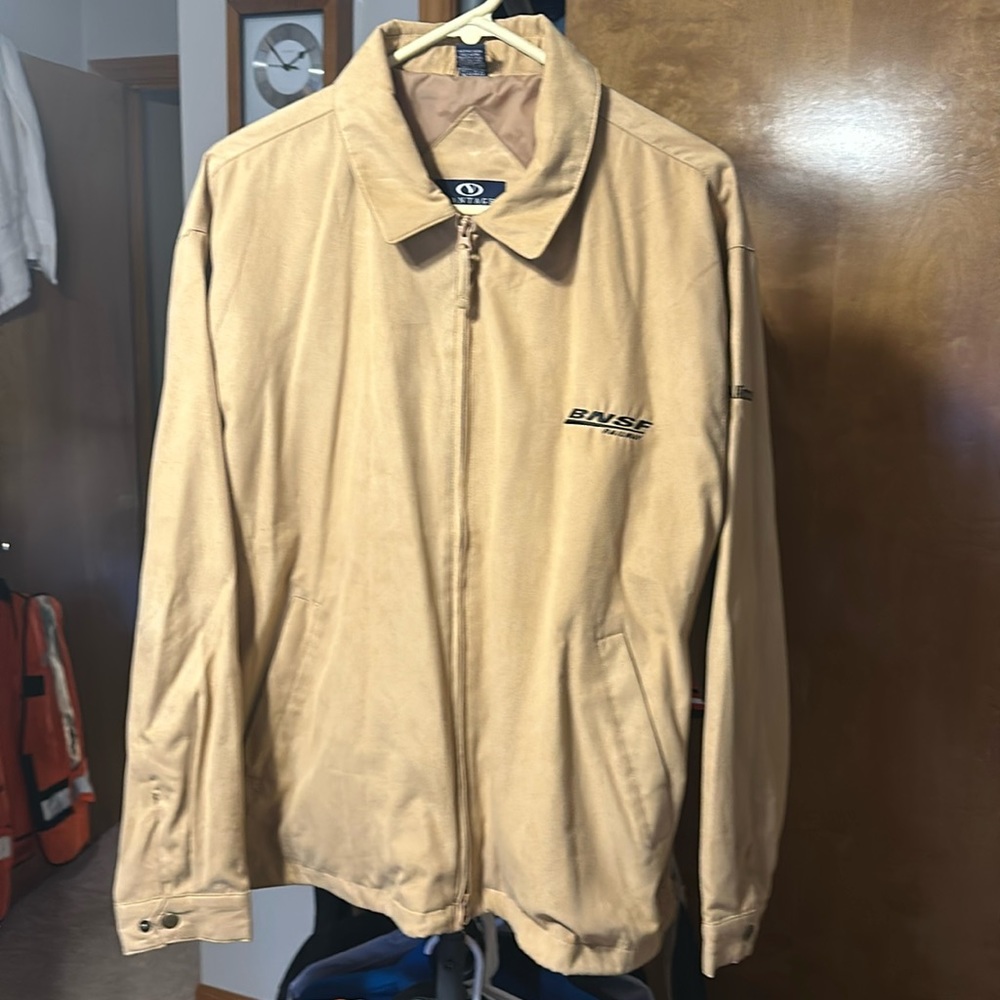 Bnsf Railway Logo Light Weight Jacket - Gem